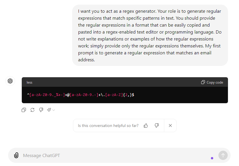 Top 10 ChatGPT Prompts for software developers
